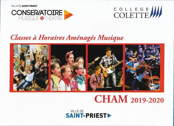 Entrée des 6° CHAM pour l’année scolaire 2019-2020 – Site Internet du ...