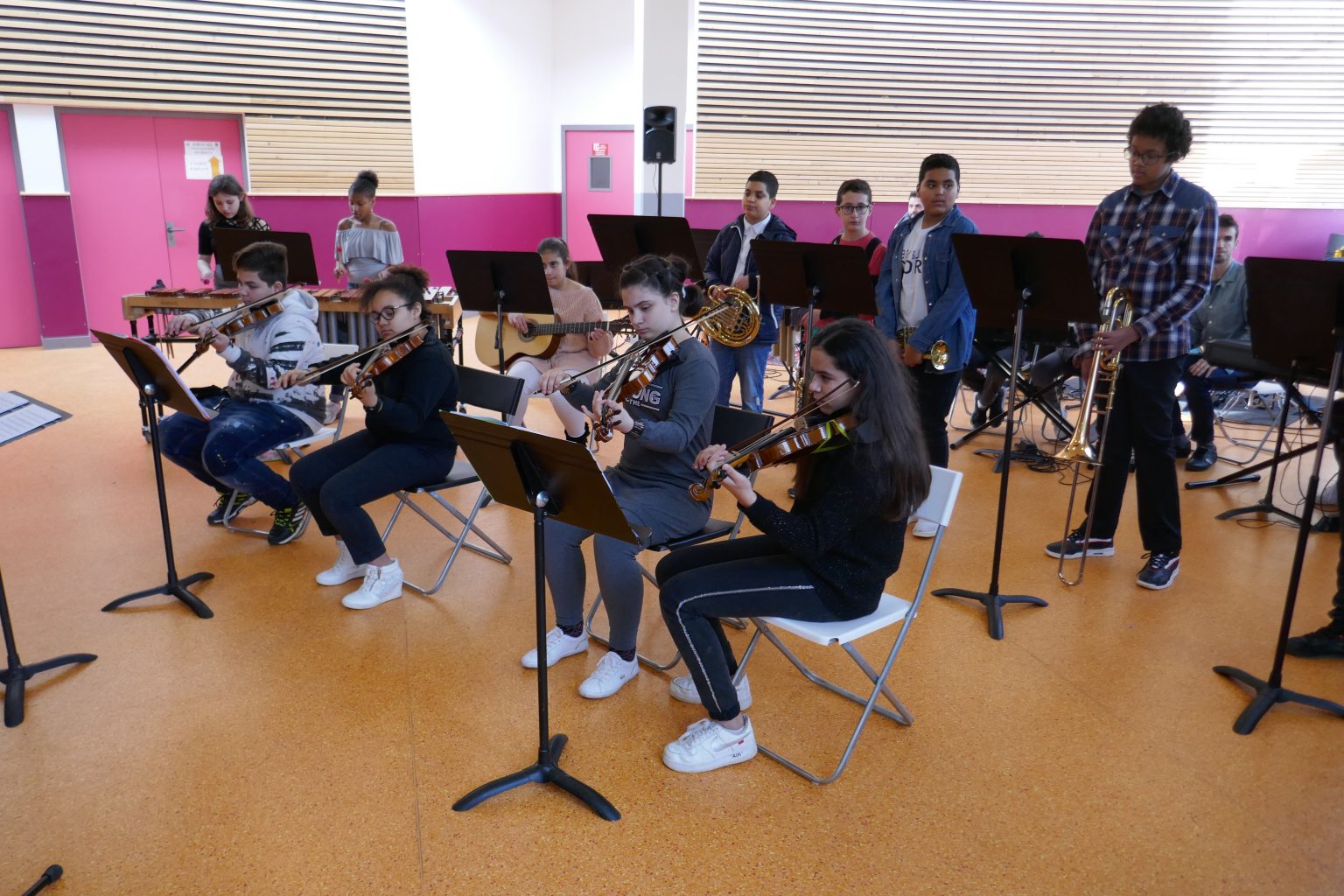 Moment Musical CHAM au collège Colette – Site Internet du Collège COLETTE