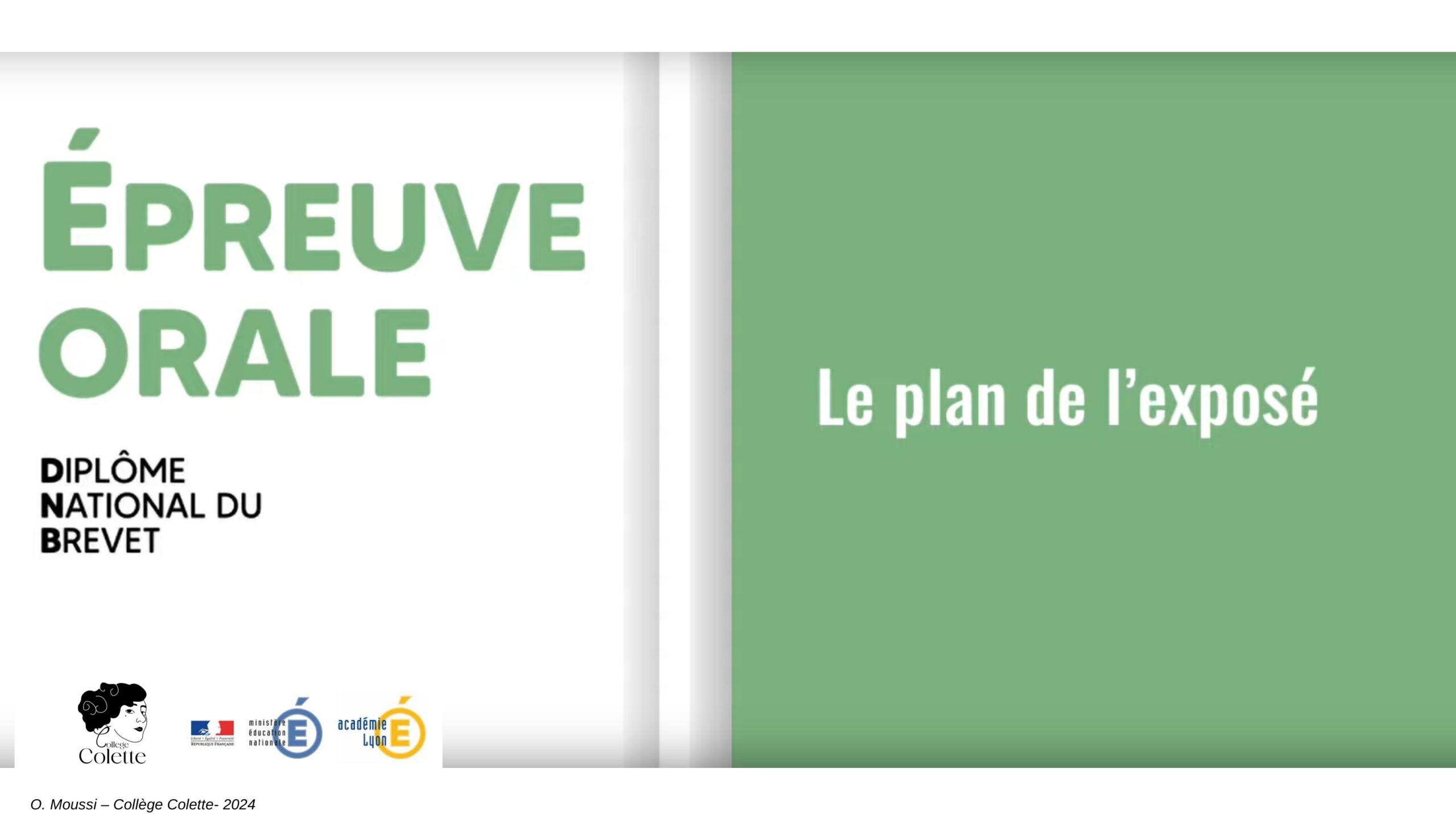 Préparer l’ORAL du Brevet : plan de l’exposé et conseils – Site ...